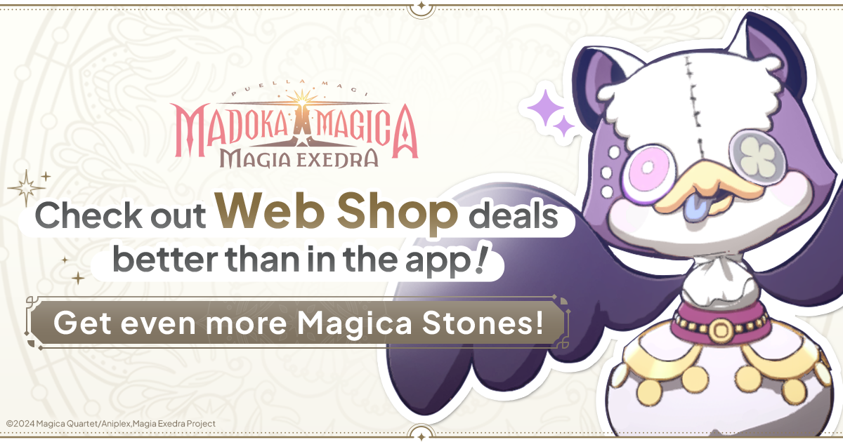 Magia Exedra Web Shop | Puella Magi Madoka Magica Magia Exedra Official ...